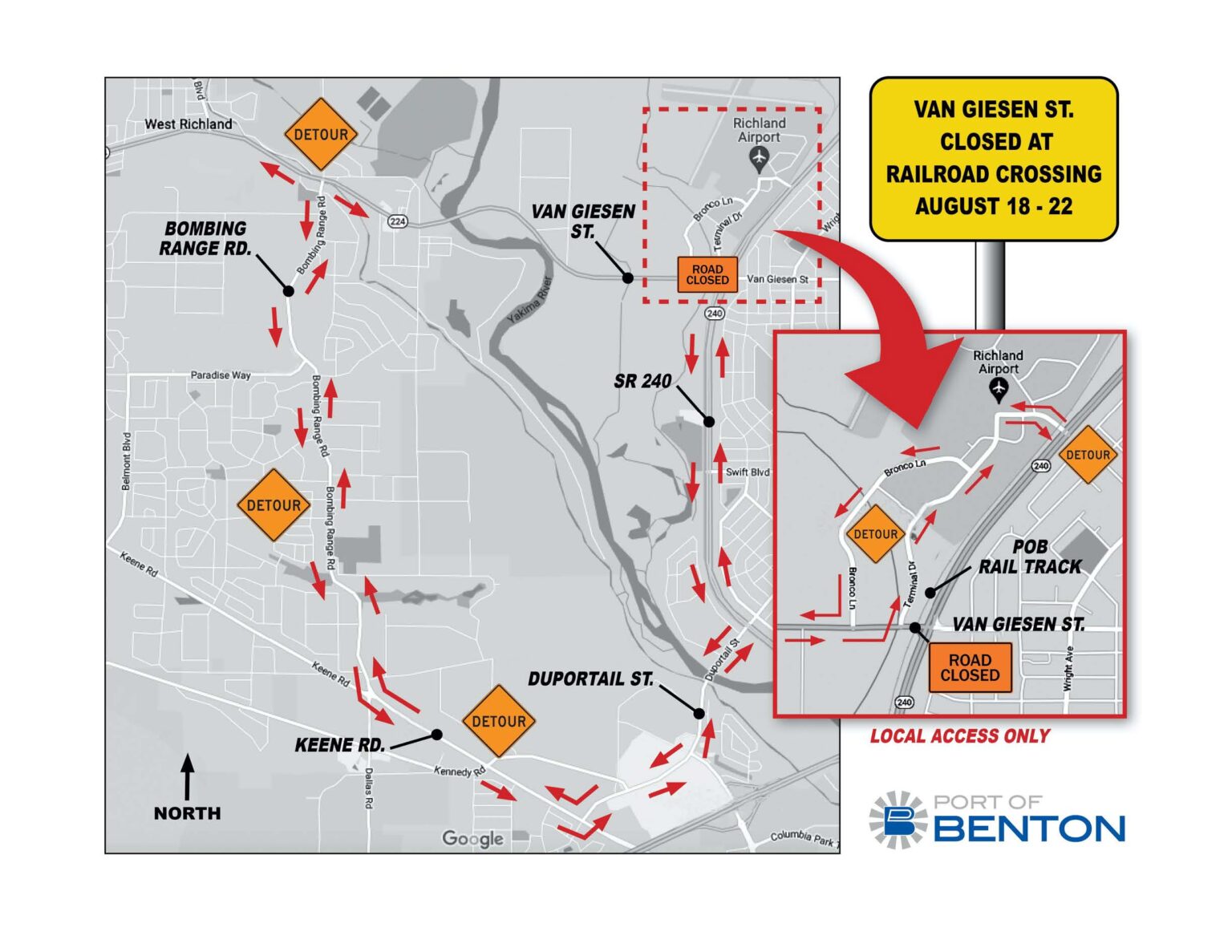Construction to Begin on the Van Giesen/State Route 224 Railroad ...
